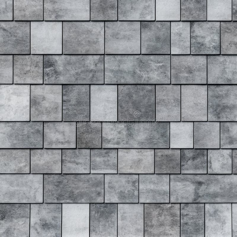 Gray Stone Tile Wall Patterned Background with Subtle Texture Details ...