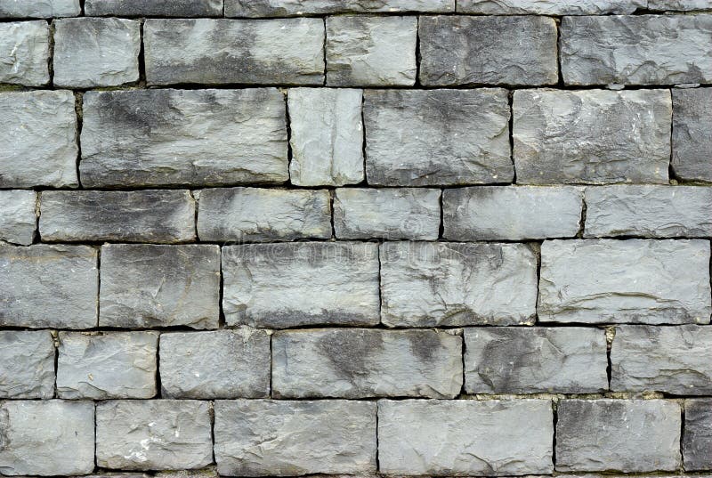 Gray stone wall stock image. Image of wall, gray, rectangles - 14040857