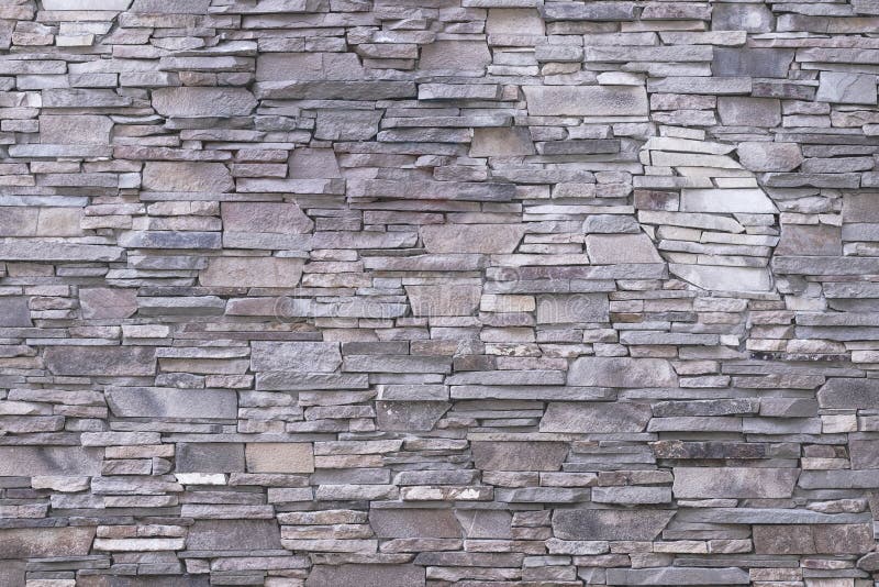 Gray Stone Wall Background. Light Texture of Masonry, Rough Surface ...