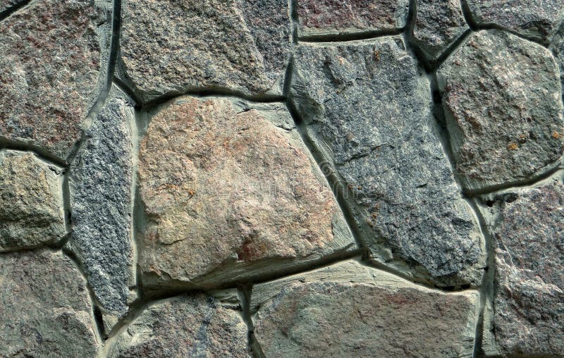 Gray stone wall. stock photo. Image of structure, construction - 110661458