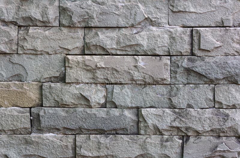 Gray Stone Wall Background, Texture Stock Image - Image of built ...
