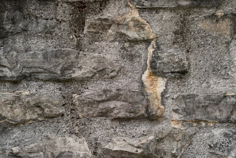 Gray Stone Wall. Texture of Natural Stone Stock Image - Image of ...