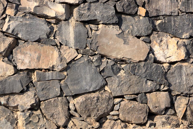 Gray Stone Wall Texture Pattern Background Stock Photo - Image of grey ...