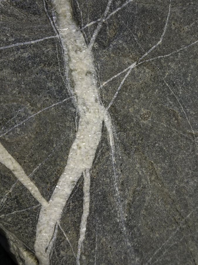 Gray Stone with White Lines. Stone Texture Stock Photo - Image of ...