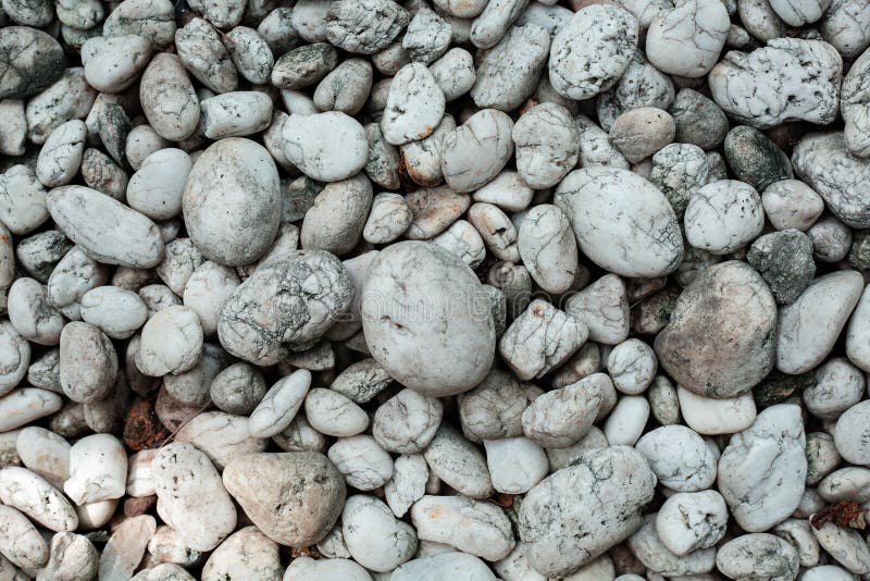 Gray Stones, Many Stones, Round Stones of Gray Color Stock Image ...