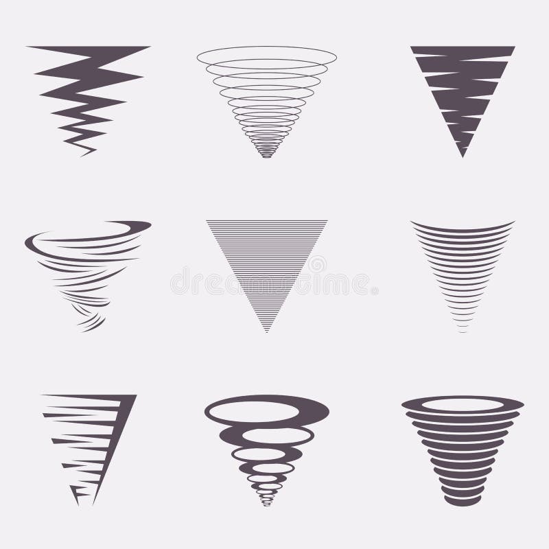 Gray Storm ilustración del vector. Ilustración de vector - 61840887