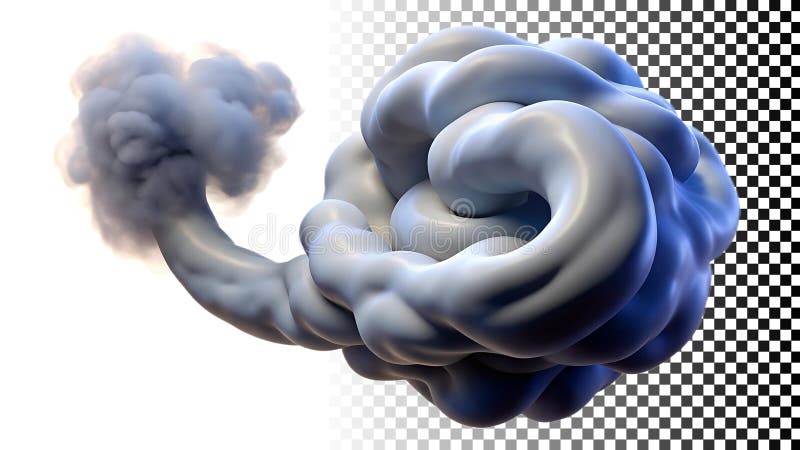 Storm Cloud, Gray Sky Element for Weather and Dramatic Scene Designs ...