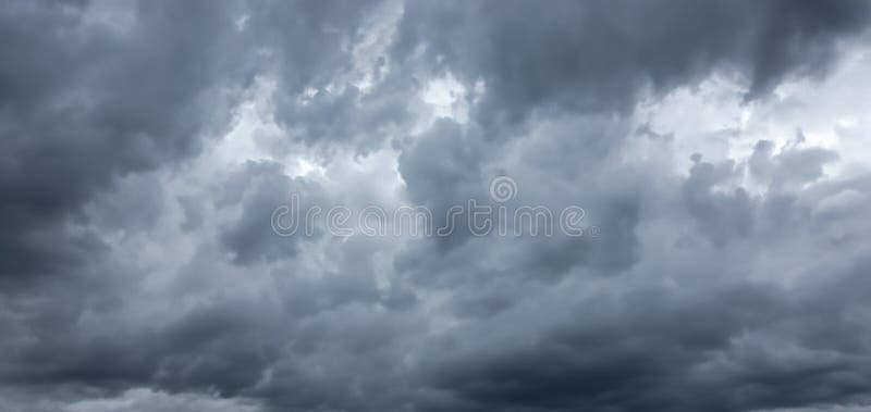 Gray Storm Clouds Background. Abstract Sky Created with AI. Stock ...