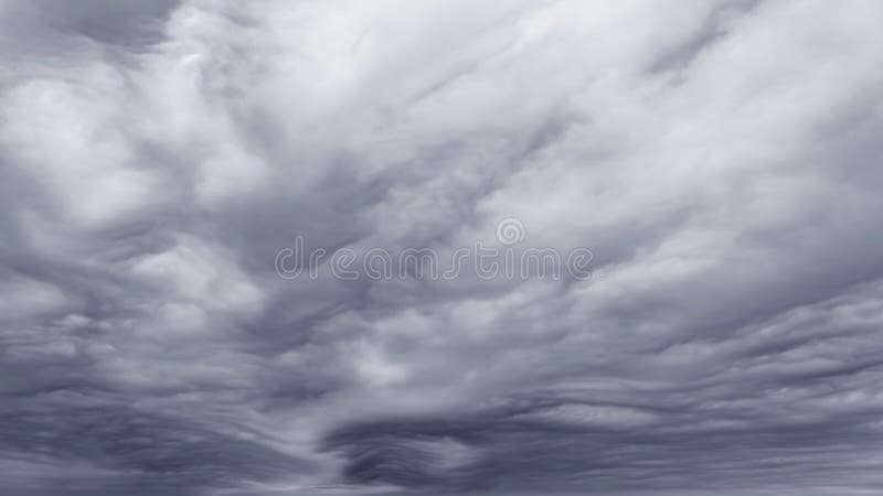 Gray Storm Clouds in Moody Sky, Nature Background Stock Photo - Image ...
