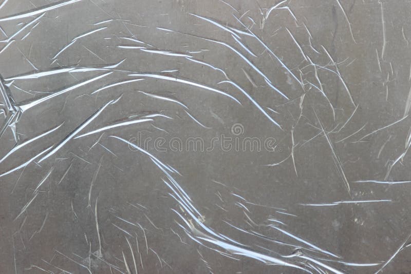 Gray Surface Covered with a Thin Transparent Protective Film Stock ...