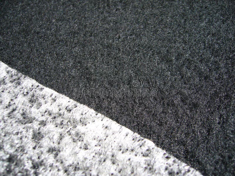 Gray Technical Fabric Thinsulate Insulation. Stock Photo - Image of ...
