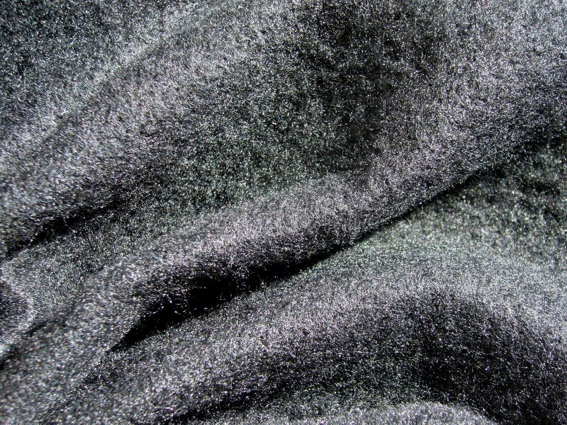 Gray Technical Fabric Thinsulate Insulation. Stock Image - Image of ...