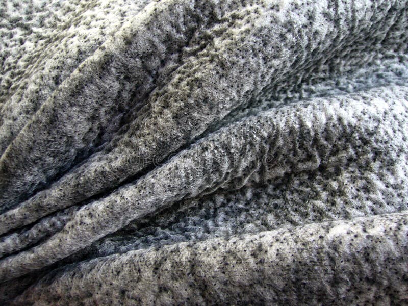 Gray Technical Fabric Thinsulate Insulation. Stock Photo - Image of ...