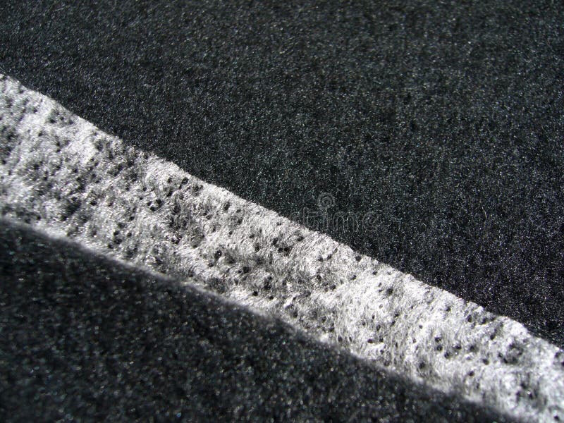 Gray Technical Fabric Thinsulate Insulation. Stock Image - Image of ...