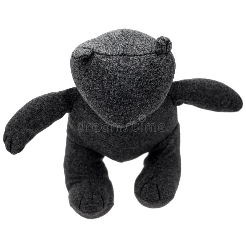 Gray Teddy Bear stock image. Image of fluffy, concept - 141847983