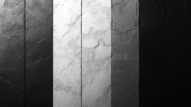 Gray Textured Wall Panels Wall Black White Stock Image - Image of ...