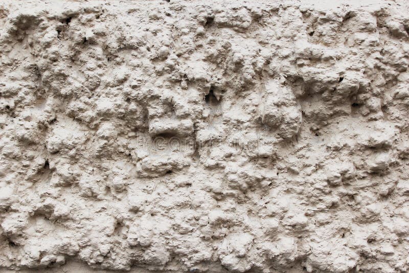Gray Textured Wall of Uneven Old Dirty Plaster Stock Photo - Image of ...