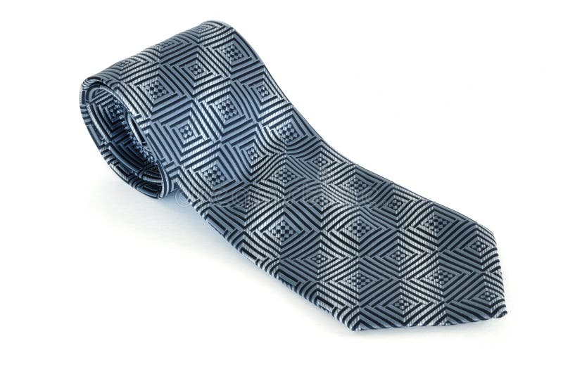 Gray Tie with Pattern stock image. Image of horizontal - 14634273