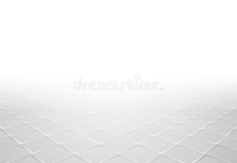 Gray Tile Perspective Background Stock Illustration - Illustration of ...