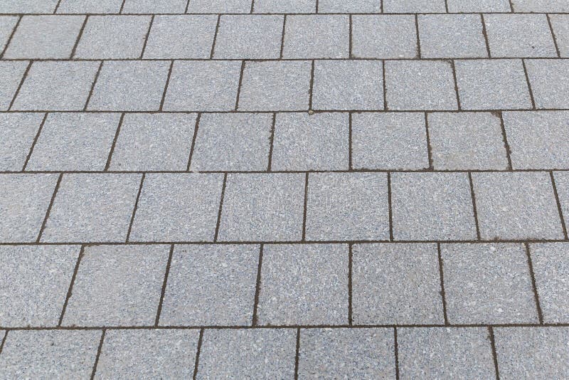 Gray Tiles Square Blocks Part of the City Square Smooth Surface with ...