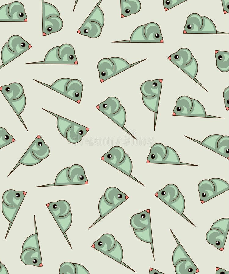 Gray toy mice. Sample stock vector. Illustration of baby - 235929158