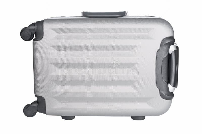 Gray Travel Luggage Closeup Stock Illustration - Illustration of ...