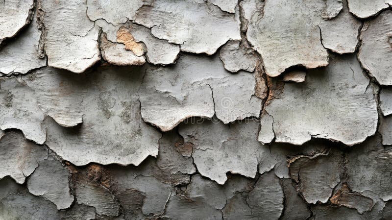 Gray Tree Bark Texture Detailed Close Up Stock Illustration ...