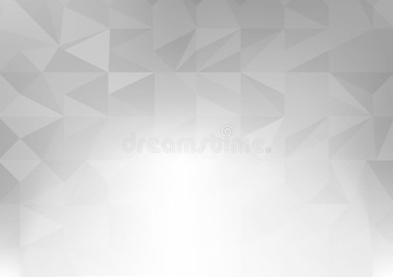 Gray Triangle Abstract Vector Background Stock Vector - Illustration of ...