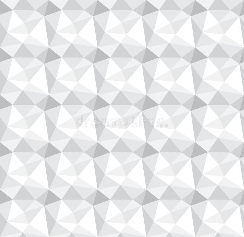 Gray Triangle Grid Seamless Pattern Background Vector Illustration ...