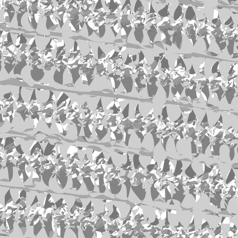 Gray Triangle Pattern. Geometric Mosaic Texture. Abstract Vector ...