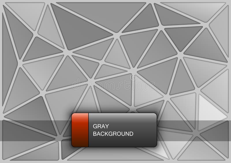 Gray Triangles stock vector. Illustration of line, decorative - 51484522