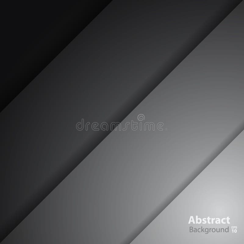 Gray Vector Background Overlay Multi Paper. Stock Vector - Illustration ...