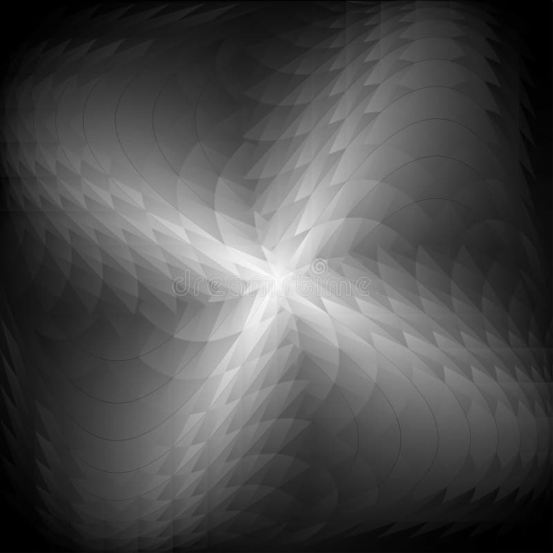 Gray Vector Triangle Background Stock Vector - Illustration of pixel ...