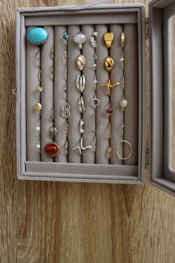 Ring Organizer stock image. Image of elegance, arranged - 270851113