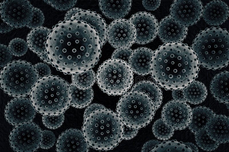 Virus stock illustration. Illustration of aids, organic - 26711919