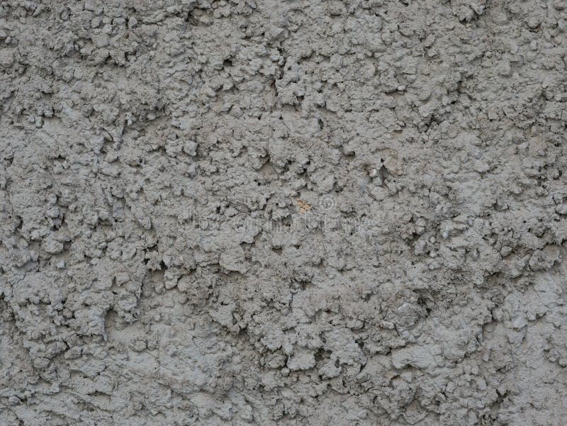 Gray Wall Covered with Rough Plaster, Rough Wall Surface Texture Stock ...