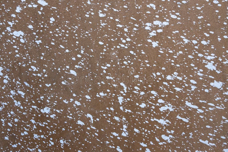 Gray Wall with White Spray of Paint. Rough Surface Texture Stock Image ...