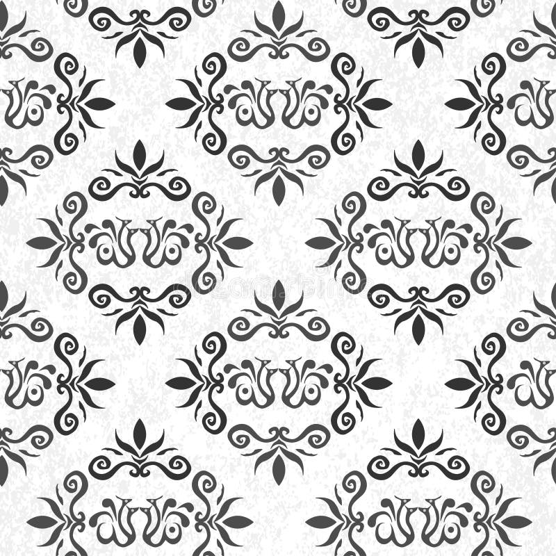 Gray wallpaper stock vector. Illustration of ornate - 100197165