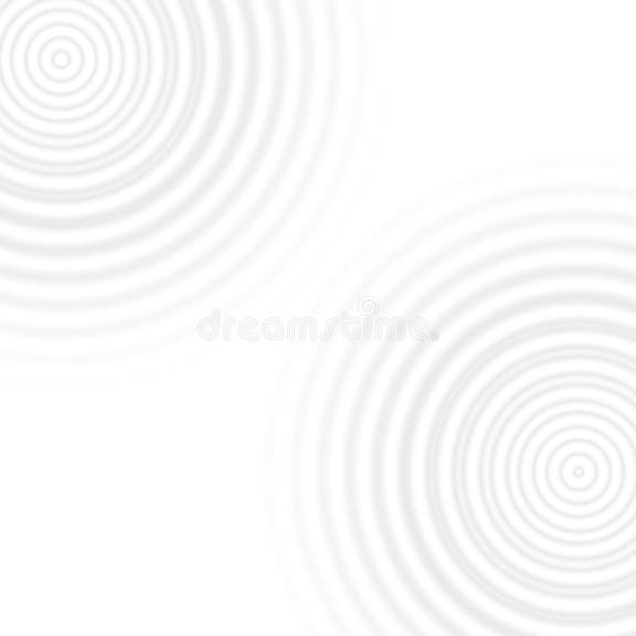 Gray Water Rings Effect on White Background Stock Illustration ...