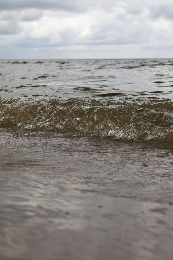 Gray wave. stock image. Image of wild, beach, grey, white - 40655737