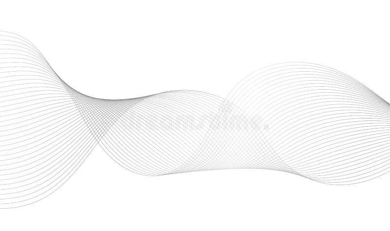 Gray Wave Flowing Lines Blend Smooth Wavy Abstract Background Vector ... Gray Wave Flowing Lines Blend Smooth Wavy Abstract Background Vector ...