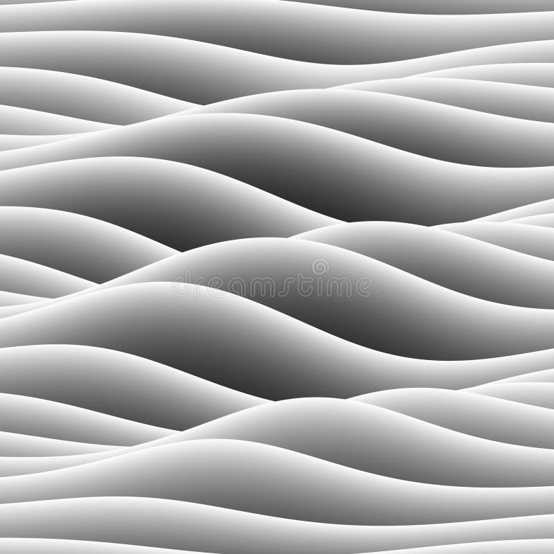 Gray wavy forms stock illustration. Illustration of drawing - 272434042