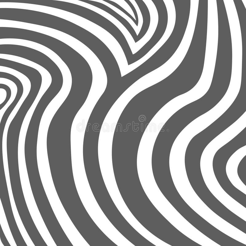 Gray Wavy Lines on White Background - Vector Stock Vector ...