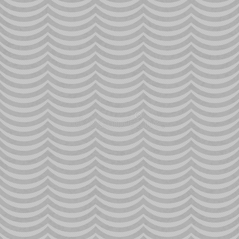 Gray Wavy Stripes Tile Pattern Repeat Background Stock Illustration ...