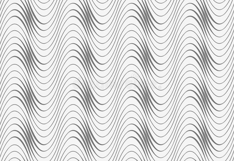 Gray Wavy Texture with Thickening Stock Vector - Illustration of simple ...