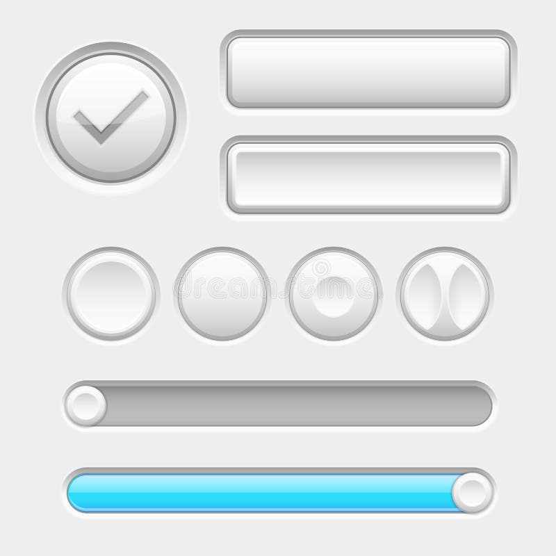 Sliders Buttons Stock Illustrations – 585 Sliders Buttons Stock ...