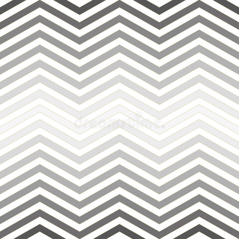 Gray and White Chevron Seamless Geometric Pattern. Vector Illustration ...