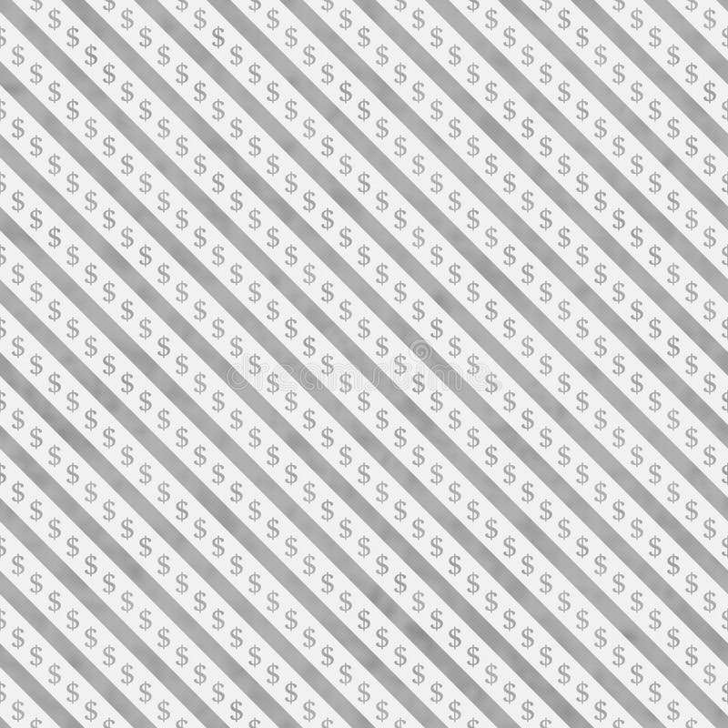 Red and White Dollar Sign Pattern Repeat Background Stock Illustration ...