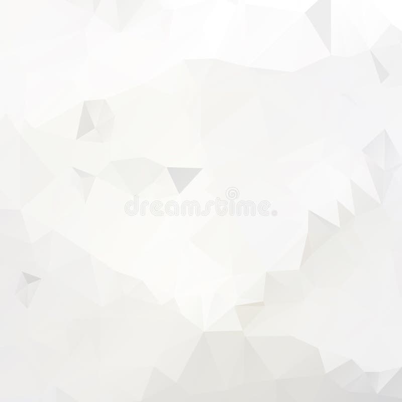 Gray White Geometric Rumpled Triangular Low Poly Origami Style Gradient Illustration Graphic ...