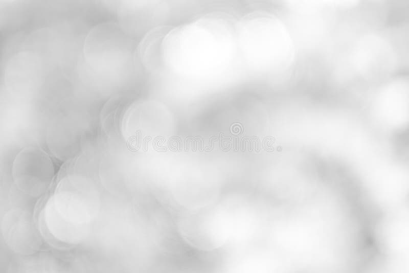 Gray White Light Bokeh Background is a Shiny Naturally Grey Occurring ...